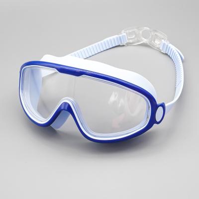 China Anti-Fog UV Protection Swimming Goggles with Large Frame Design for Adults for sale
