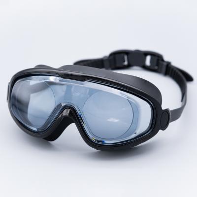 China Professional Racing Swimming Goggles with Anti-fog Mirrored PC Lens and UV Protection for Swimming Pool for sale