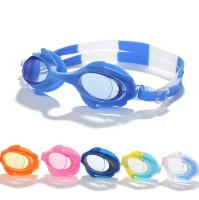 Quality Professional Anti Fog UV Protection Kids Swimming Goggles With Customizable Logo for sale