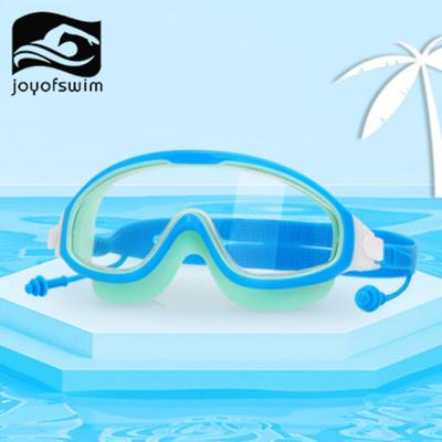 China UV Protection Swim Goggles Wide View Frame Kids Pool Water Sports Goggles for sale