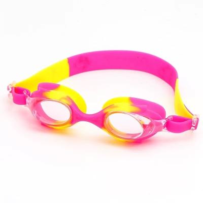 China High Definition Waterproof Anti-Fog Swim Goggles Competition Training Equipment Silicone Child Swimming Glasses for Pool Boys for sale