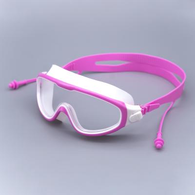 China UV Resistance Children Swimming Goggles With Adjustable Strap And Fun Colors for sale