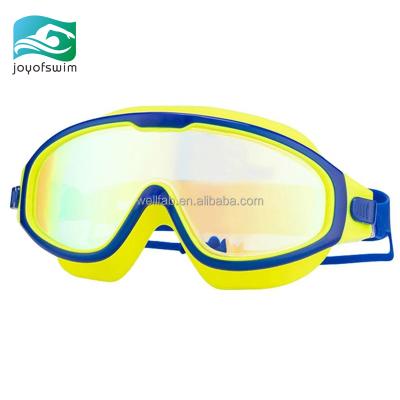 China Custom Brand Logo Anti Fog Waterproof Swim Goggles For Children Lightweight for sale
