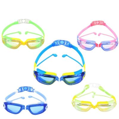 China Adjustable Strap Youth Swimming Goggles For Kids Racing And Training Customizable for sale