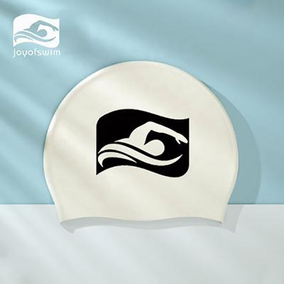 China Silica Gel Waterproof Swimming Cap Anti Slip Design Ladies Swim Caps for sale