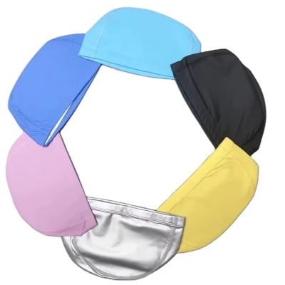 China Color Fading Resistant Waterproof Swim Cap Soft for Adults 100% Elasticity for sale
