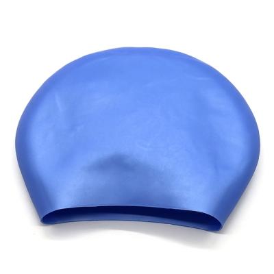 China Customizable Waterproof Non-Slip Silicone Swimming Cap for Men, Women, and Children for sale
