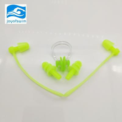 China High Performance Nose Clip And Ear Plugs 3 Piece Set Professional For Active Swimmers for sale
