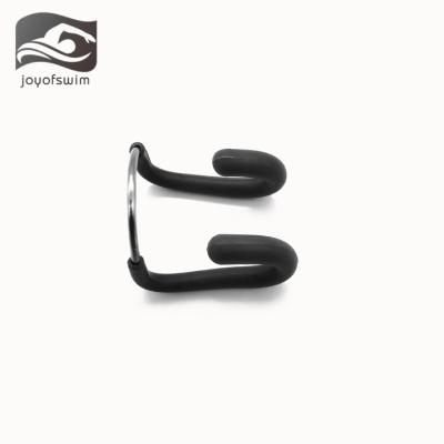 China Waterproof Comfortable Portable Silicone Swimming Nose Clip for Adults and Children for sale