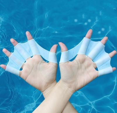 China Macaron Color Adult And Kids Swim Hand Fins Swimming Accessories for sale