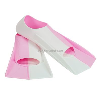 China Full Foot Design Silicone Adult Size L Swimming Fins for Training and Snorkeling for sale