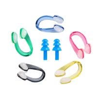 Quality Customized Logo High Density Silicone Ear Plugs And Nose Clip Waterproof for sale