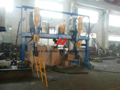 Cina Linea di produzione del fascio del t/h del cavalletto per la flangia di larghezza di 1200mm - di 200mm/saldatore automatico in vendita