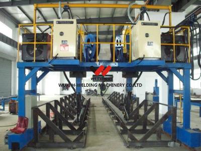 Cina Linea di produzione del fascio del t/h del cavalletto per la flangia di larghezza di 1200mm - di 200mm/saldatore automatico in vendita