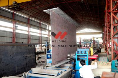 Cina Raddrizzamento della flangia del fascio di H della linea di produzione del fascio di H, livellamento meccanico della flangia 25KW in vendita