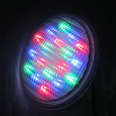 Cina Luce variopinta di vetro dello stagno di nuotata 72W della lampadina RGBW in vendita