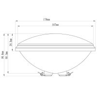 China Normal Swimming Pool 18W 96.6mm PAR56 Light Bulbs for sale