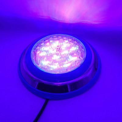 Cina Pool LED Lights 36W Flat Walll Mounting RGBW Multi-color Synchronized 12V IP 68 in vendita
