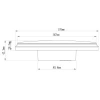 China Remote Control SMD2835 LED 3780lm Pool Flood Lights for sale