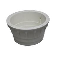 China Protection Cable Pipe ABS 130mm Flood Light Housing for sale