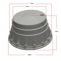 China Protection Cable Pipe ABS 130mm Flood Light Housing for sale