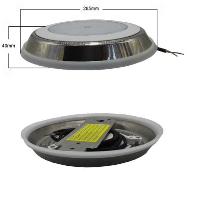 Cina 316 la resina della luce 18W dello stagno di acciaio inossidabile RGB ha riempito l'illuminazione subacquea piana AC12V IP68 in vendita