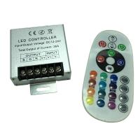 China Adjust Brightness Steel Material 24mm RF RGB Controller for sale