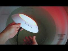 Surface Mounted Flat Underwater Pool LED Light 18W 24W 30W 35W 42W Resin Filled Switch on/off AC12V