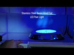 Résine d‘Edelstahl avec flacher RGB-Lus 18W 24W 30W 35W 42W AC12V
