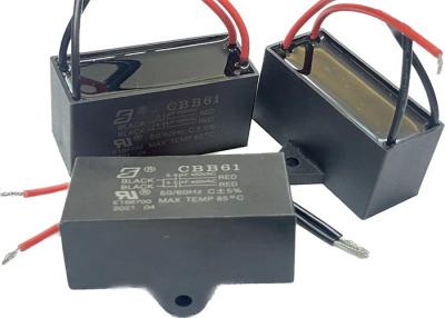 Cina CBB61 Wire Series Celling Fan Capacitor svolgono un ruolo nella regolazione della velocità del motore in vendita