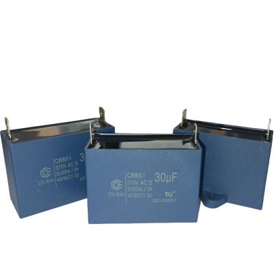 Cina Condensatore di ventilatore di cella 450V 30UF CBB61 condensatore di ventilatore di corrente B-Classe 40 / 85 / 21 in vendita