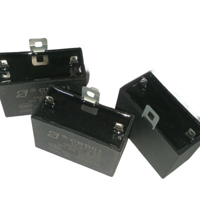Cina CBB61 AC Capacitore a pellicola di avvio B-Calss Capacitore a fase singola 450V 12UF Straight Lug in vendita
