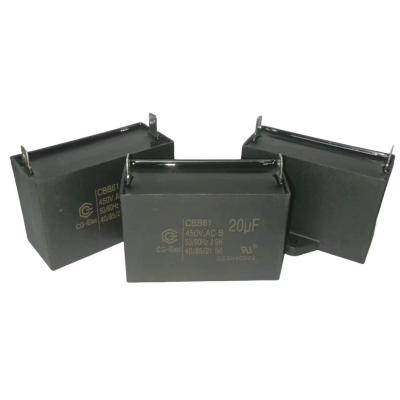 中国 20mfd 450V エアコン ファン コンデンサ CBB61 オリジナル 販売のため