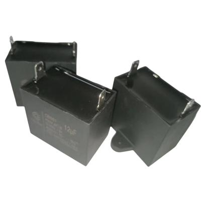 Cina CBB61 AC Motor Run Celling Fan Capacitor 450V 12UF Film Capacitor 250 terminale in vendita