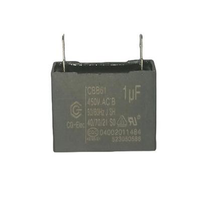 Cina CBB61 Ventilatore Capacitore 450Vac Motor Capacitore B-Class 40 / 85 / 21 Ventilatore Cellare Capacitore in vendita