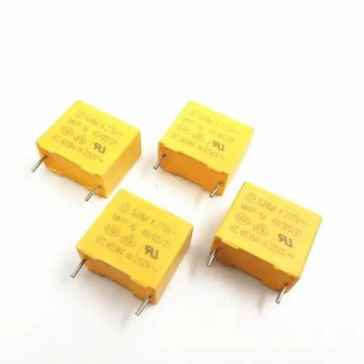 中国 0.68UF 275V AC MKP-X2 ポリプロピレンコンデンサー CQC 販売のため