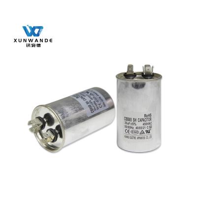 Cina CBB65 Ac Motor Capacitor 35uf 450v Climatizzatore Capacitore Shell in alluminio in vendita