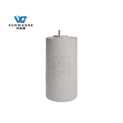 Китай Полипропиленовый пленочный конденсатор CBB60 450V 30UF самовосстанавливающийся насос для воды класса C продается
