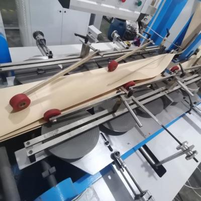 China Automatic Square Bottom Carry / Handle Paper / Kraft Bag Making Machine-Twist Handle Paper Bag for sale