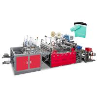 China Double lanes courier bag making machine with automatic packaging online for sale