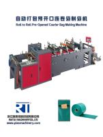China Pre-Opened Polybags Fan Folded In Box Making Machine for sale