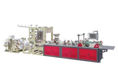 China BAG MAKING MACHINE WITH ZIPPER ATTACHMENT&SLIDER FEEDING AUTOMATIC for sale