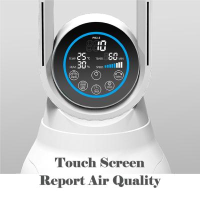 China HOMEFISH Household Air Purifier 8 Gears Speed Adjustable 90 Degree Oscillate for sale