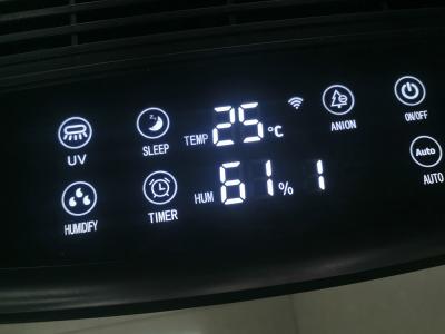 Chine Diffuseur d'odeur d'air de HOMEFISH Stérilisation UV Filtre anionique Purificateur d'air 550M3/H à vendre