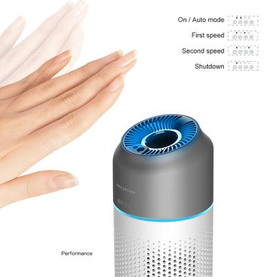 Chine HOMEFISH Diffuseur d'odeur d'air alimenté par USB H13 HEPA Purificateur d'air pour voiture avec filtre HEPA à vendre