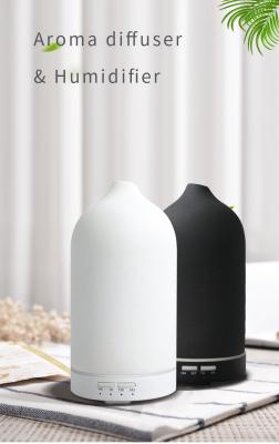 Cina Nuovi colori diversi Umidificatore essenziale elettrico ceramico Fragranza per la casa Ultrasuoni aromaterapia Diffusore di olio essenziale in vendita
