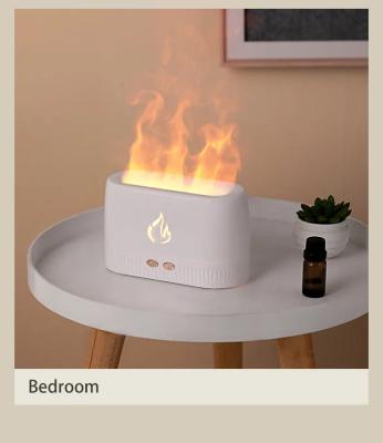 China HOMEFISH Flame Effect Ultrasonic Aroma Humidifier Aromatherapy 230ML for sale