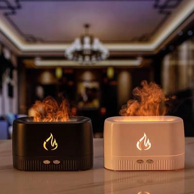 China HOMEFISH Flame Effect Ultrasonic Aroma Humidifier Aromatherapy 230ML for sale