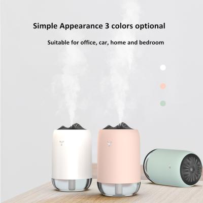 Cina HOMEFISH 260ML Umidificatore di camera ABS PP Umidificatore di aria per auto in silicone in vendita