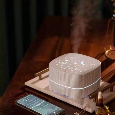 Cina Macchine per uso domestico Bluetooth Musica Grande serbatoio dell'acqua Macchina per l'aroma Desktop Macchina per l'aromaterapia in stile moderno Con luce atmosferica sbiadita in vendita